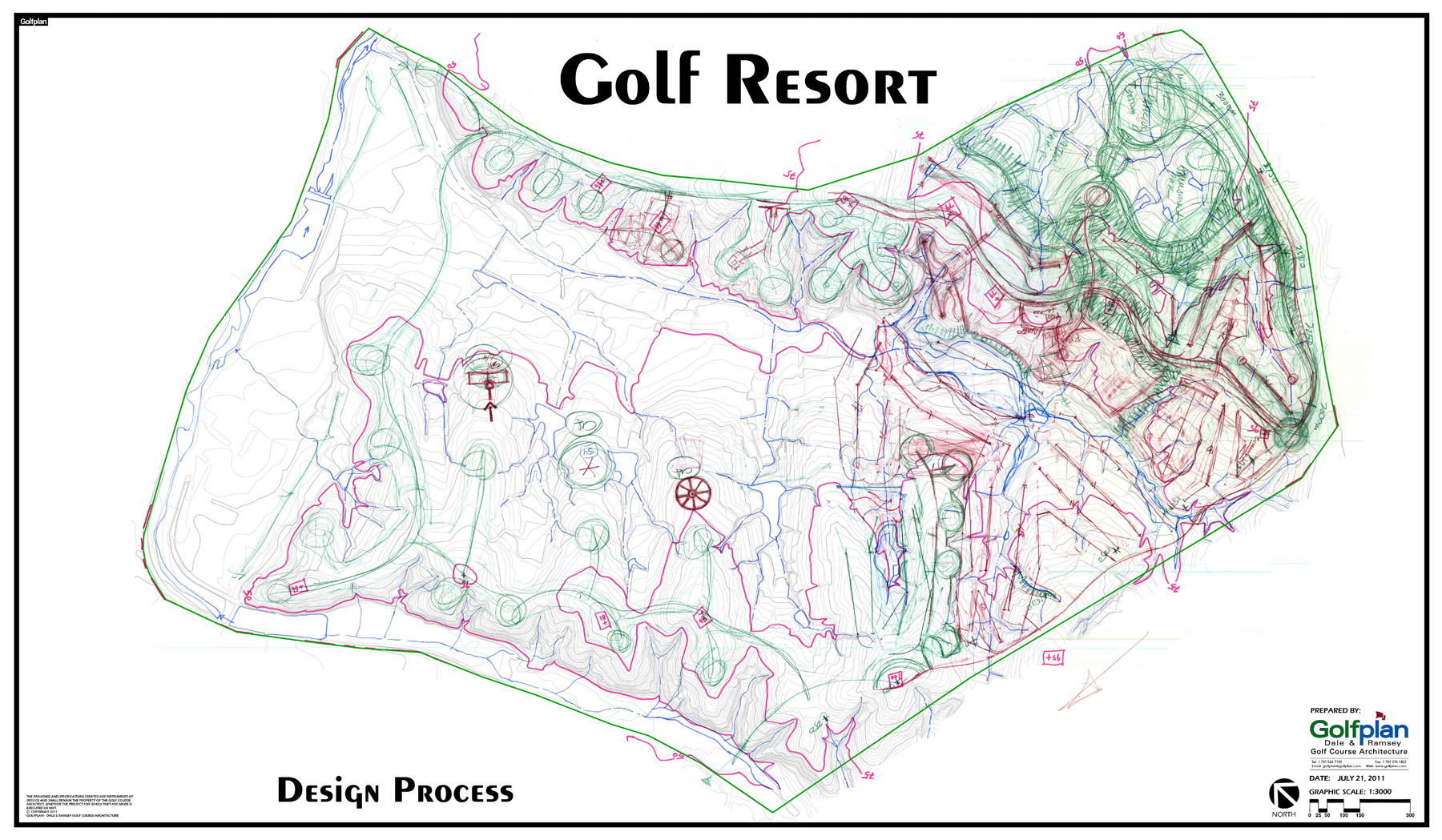 Designing Courses - The Design Process - Golfplan